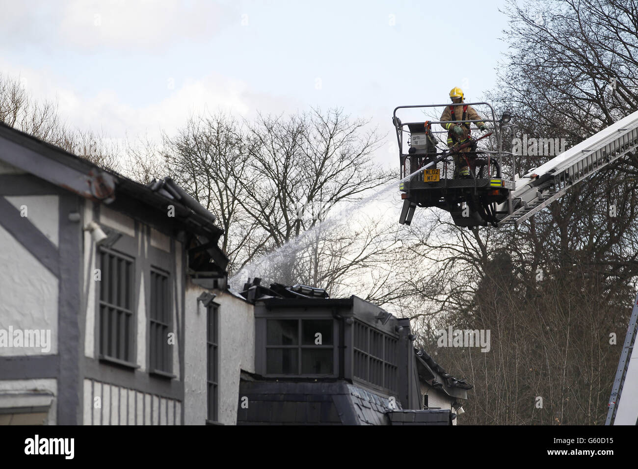 Fire crews continue to put out flames at Panacea nightclub in Alderley ...