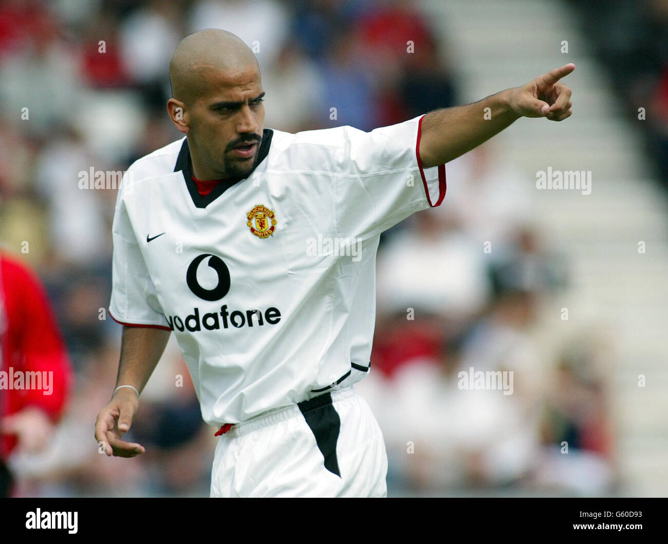 Juan Sebastian Veron of Manchester United football Club Stock Photo - Alamy