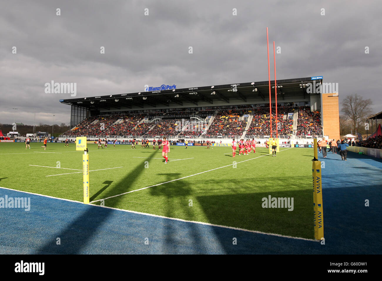 Rugby Union - Aviva Premiership - Saracens v London Welsh - Allianz ...