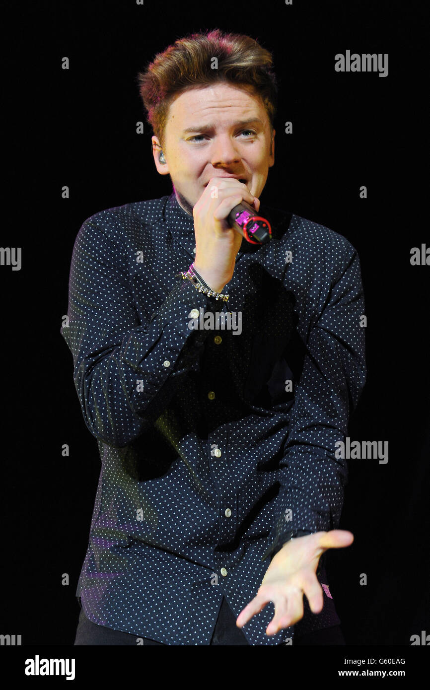 Conor Maynard concert - Birmingham Stock Photo - Alamy