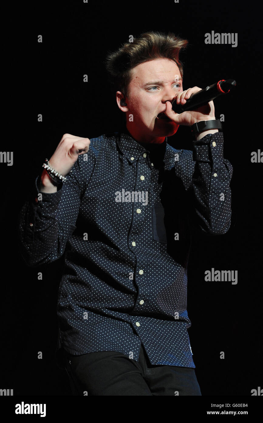 Conor Maynard concert - Birmingham Stock Photo - Alamy