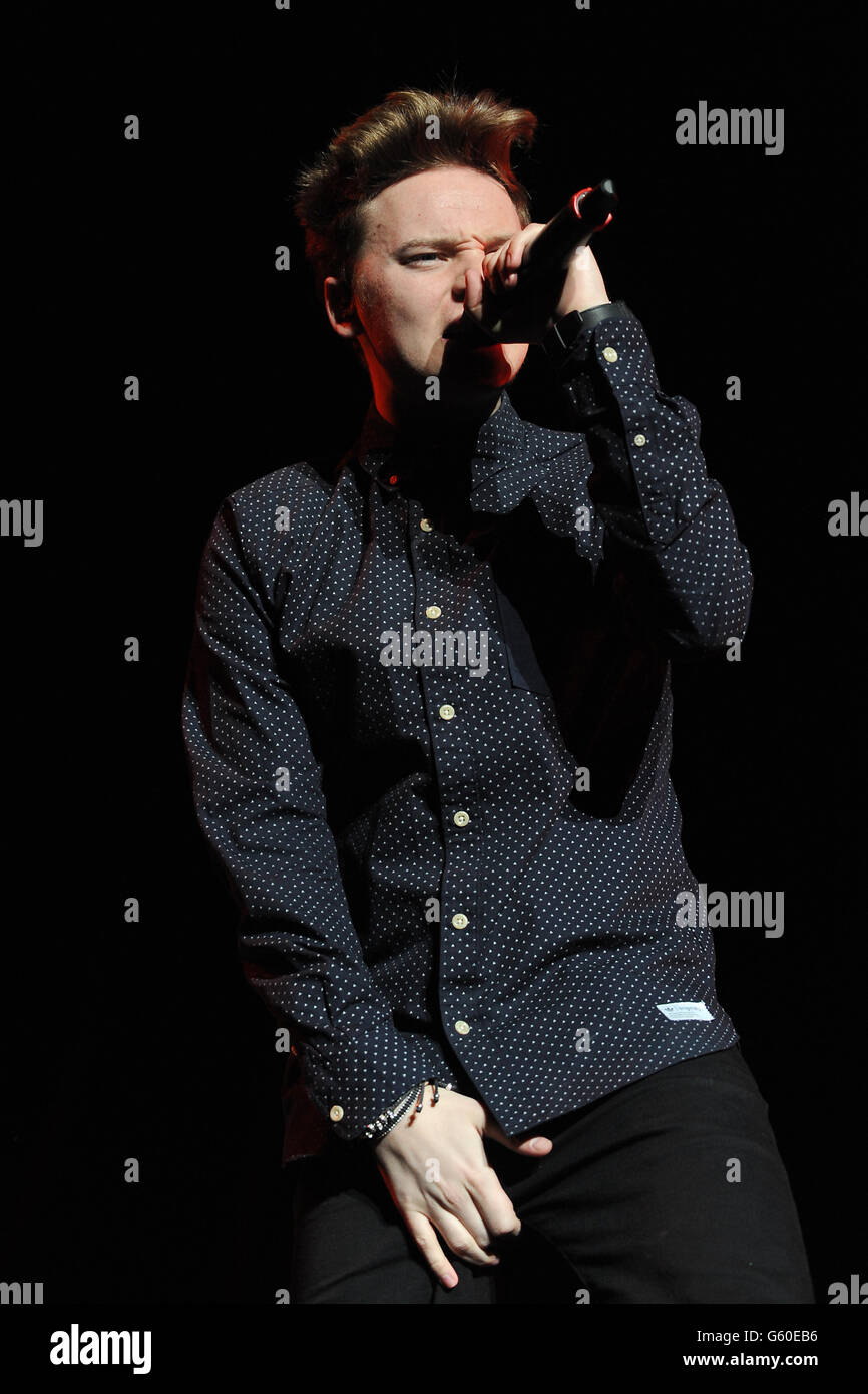 Conor Maynard concert - Birmingham Stock Photo - Alamy