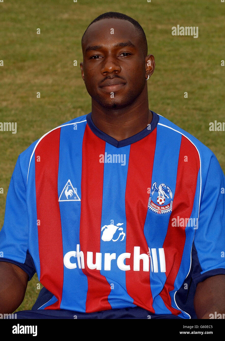 Steve Kabba of Crystal Palace Football club. NO UNOFFICIAL CLUB WEBSITE ...