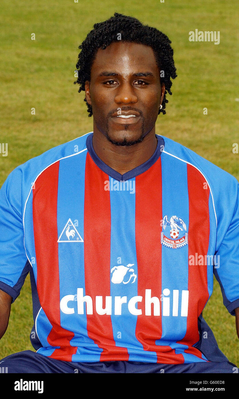 Ade Akinbiyi Crystal Palace Stock Photo - Alamy