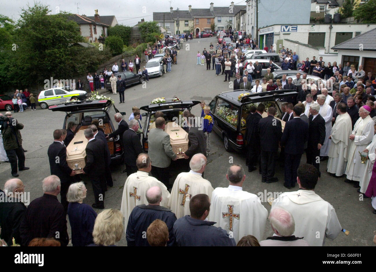 Cooney Family Funeral Stock Photo - Alamy