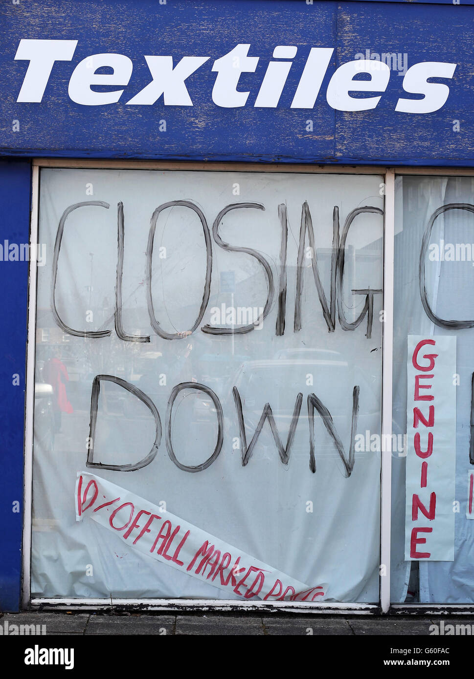 High Street stock Stock Photo - Alamy