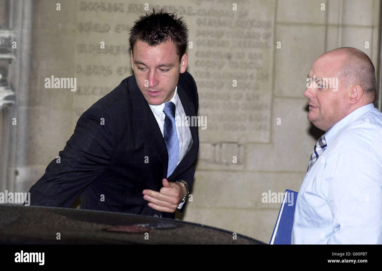 Chelsea footballer John Terry Stock Photo - Alamy