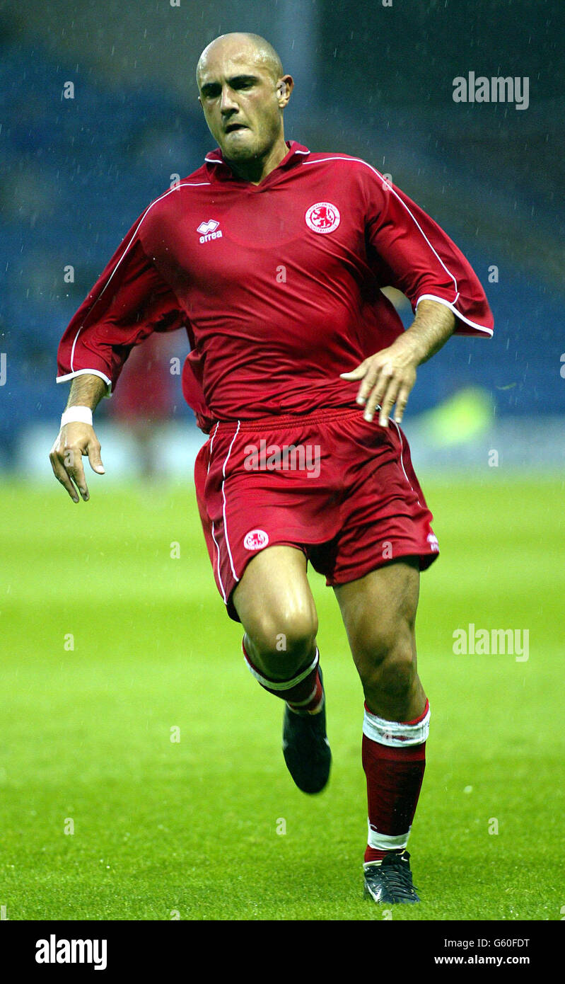 Massimo Maccarone of Middlesbrough FC Stock Photo - Alamy