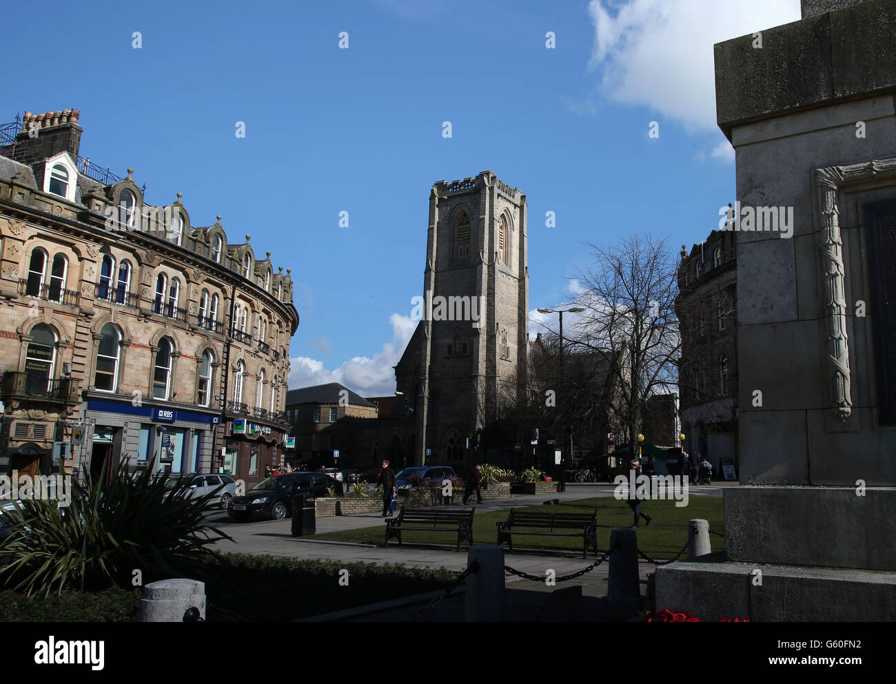 General view of St Peters church, Harrogate Stock Photo - Alamy