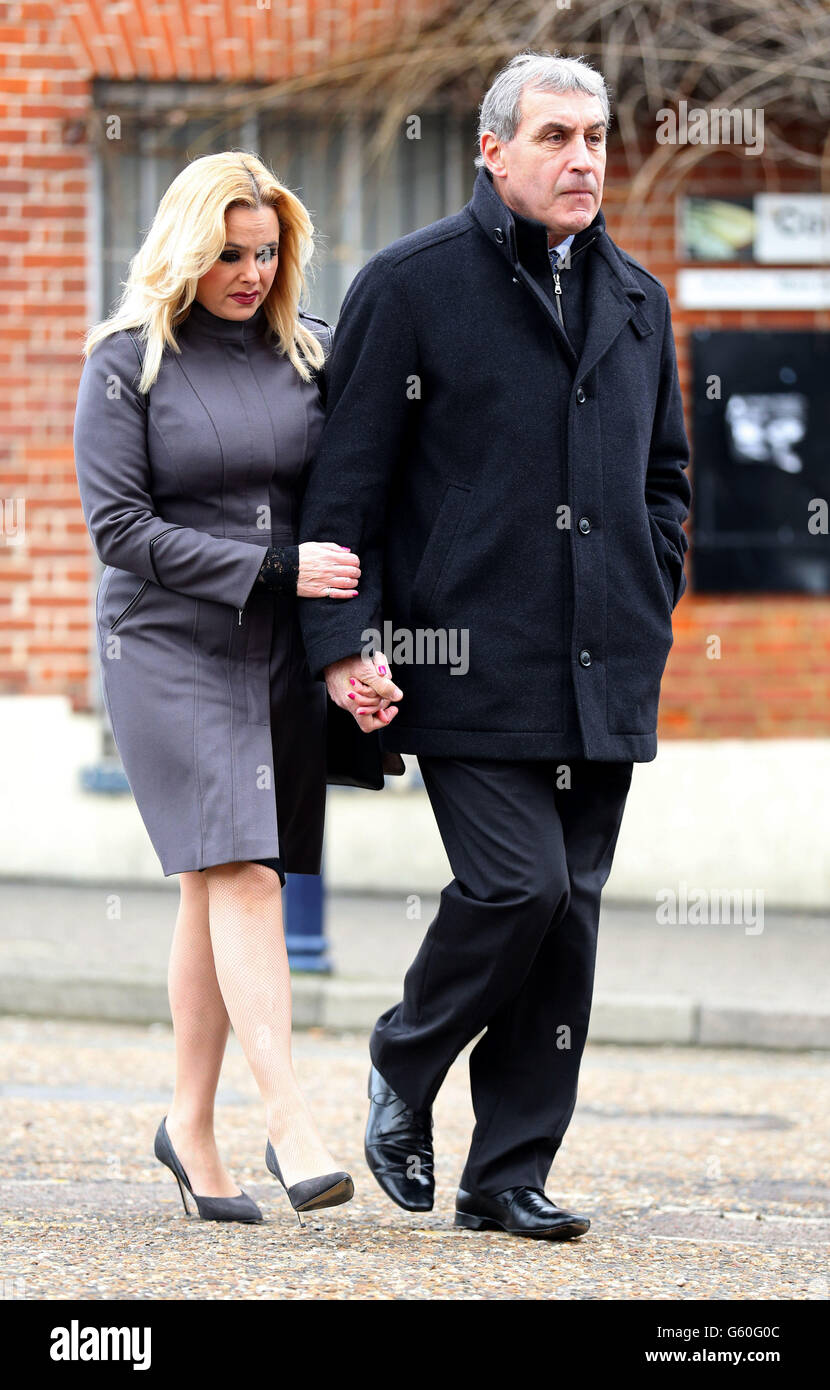 Former England Goalkeeper Peter Shilton arrives at Colchester ...
