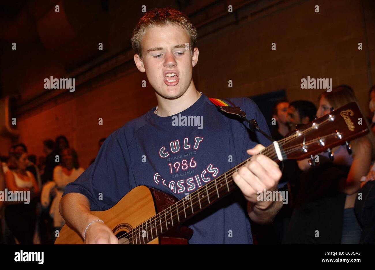 Popstars The Rivals-Auditions Stock Photo - Alamy