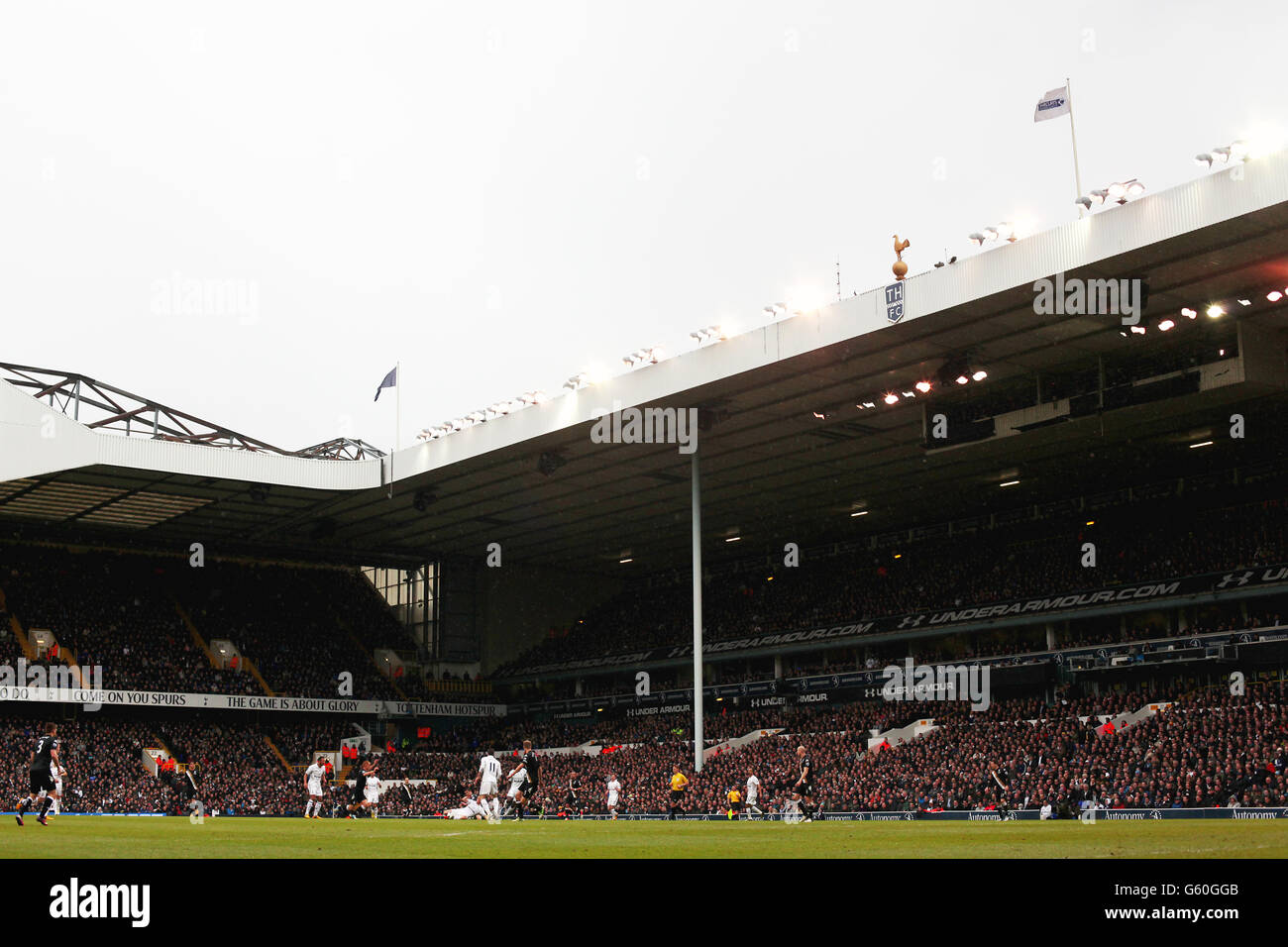 General view of inside white hart lane hi-res stock photography and ...
