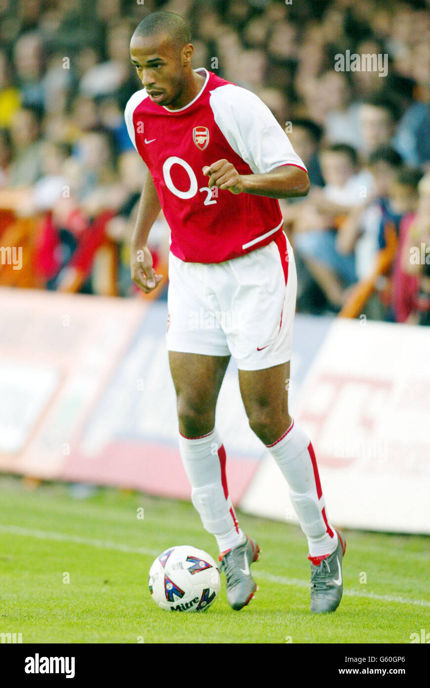 Henry Arsenal. Arsenal's Thierry Henry during the friendly match ...