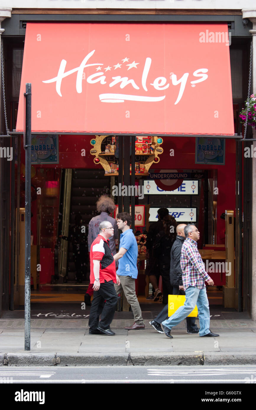 Hamleys toy shop Regent Street London UK Stock Photo - Alamy