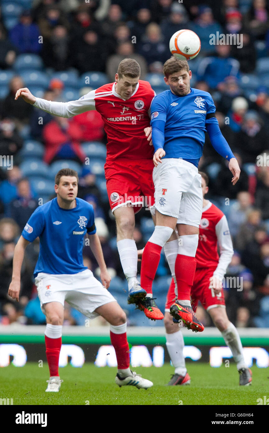 Ibrox kyle hutton hi-res stock photography and images - Alamy