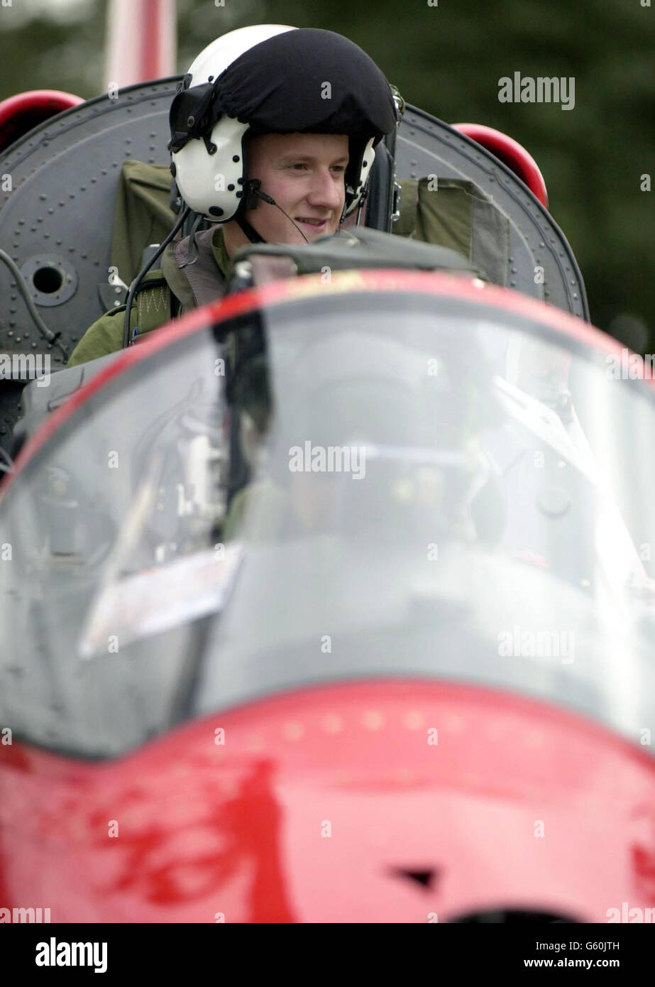 Tom Mountney (19) - a young air cadet from Wolverhampton, before he is ...