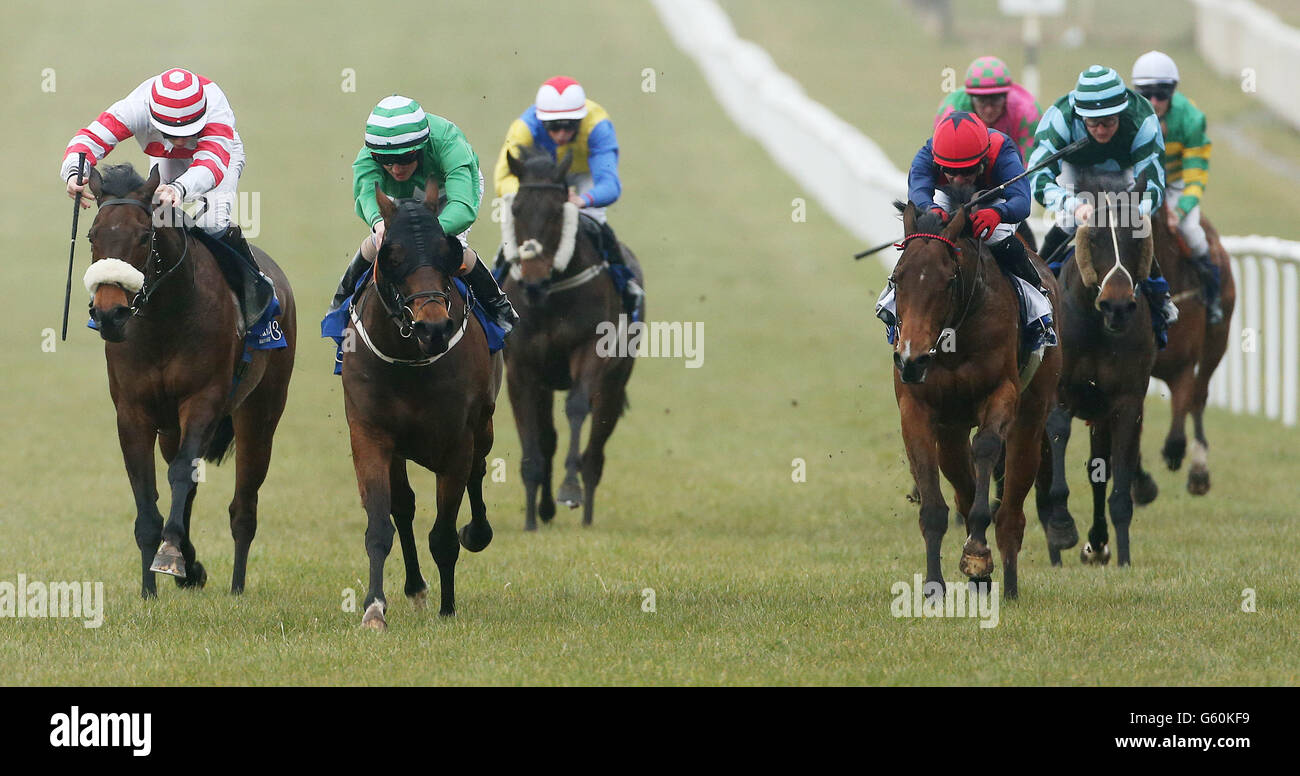 Srucahan ridden by Chris Hayes (second left) wins The Macari's ...