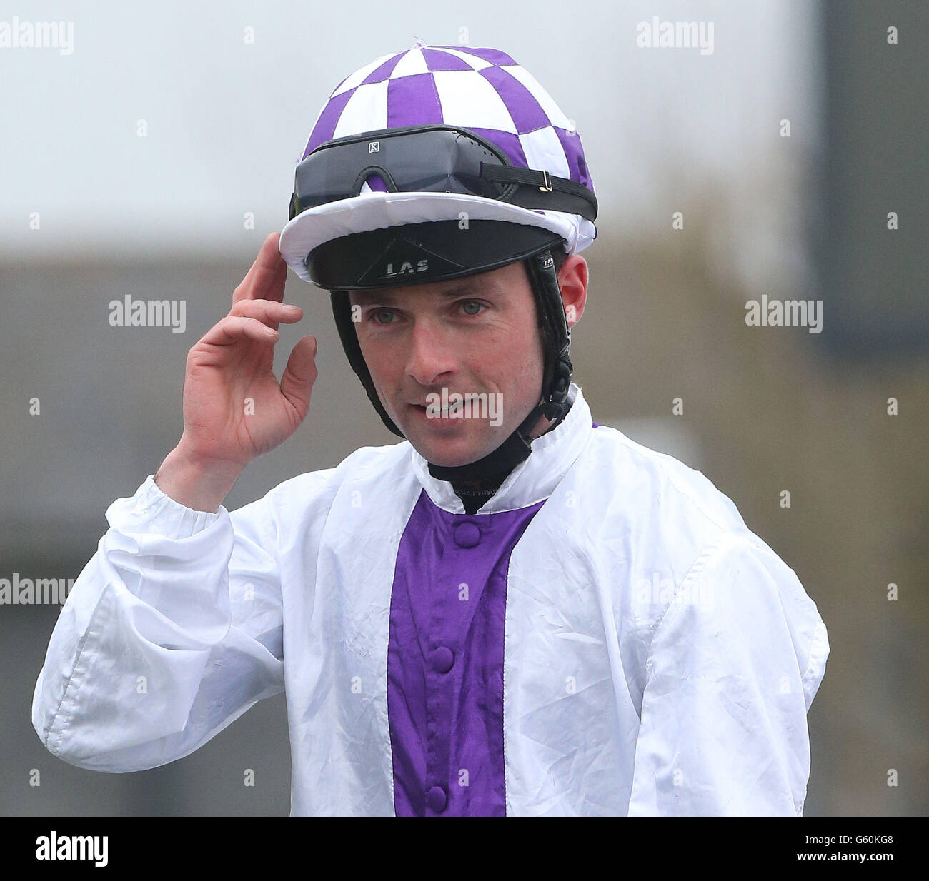 Rory Cleary celebrates as Rehn's Nest wins the The Lodge Park Stud ...