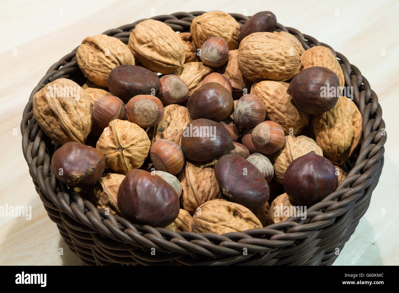 Walnut and chestnut hi-res stock photography and images - Alamy
