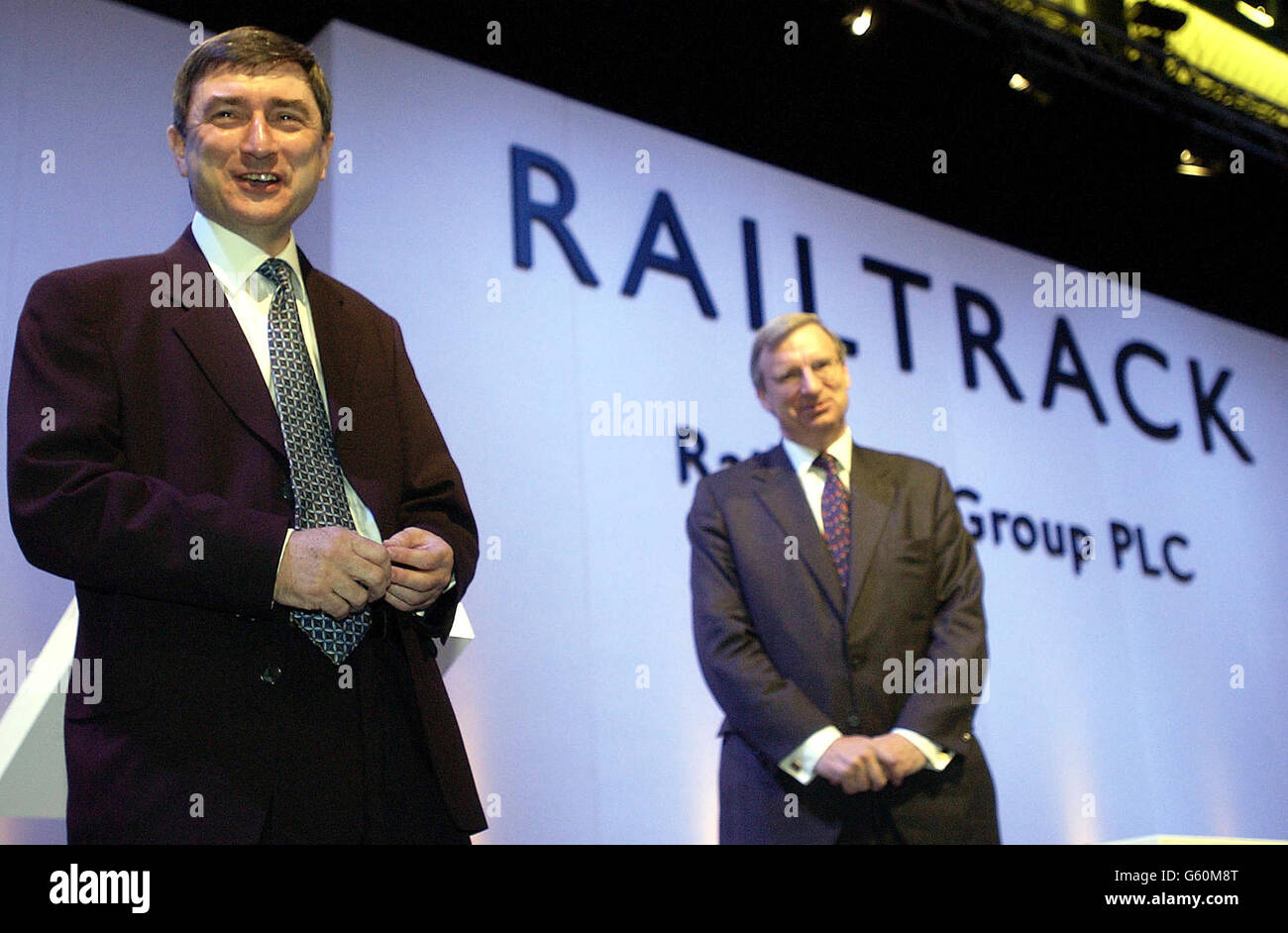 Left and chairman of railtrack hi-res stock photography and images - Alamy