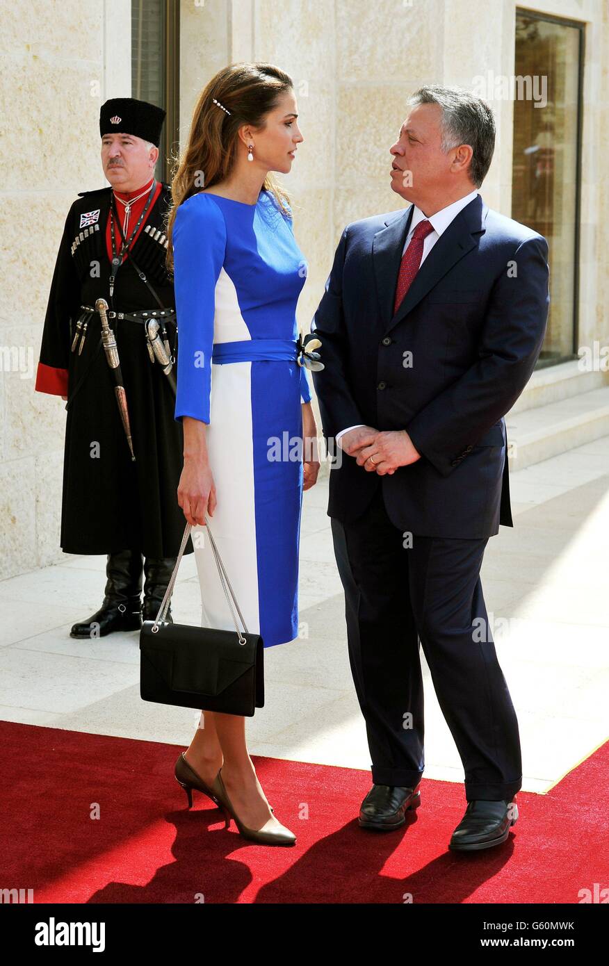 Jordanian King And Queen