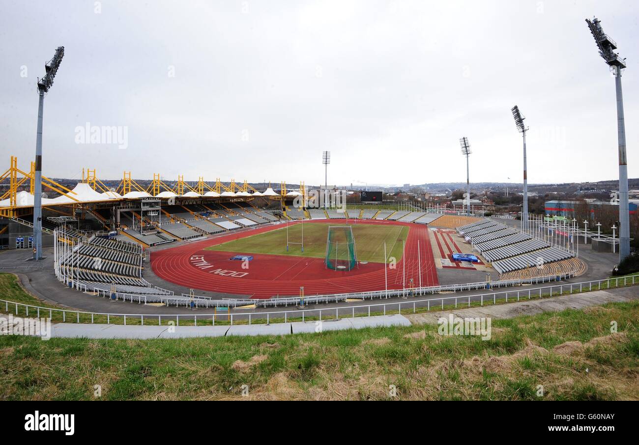 A view of the Don Valley Stadium, in Sheffield, as former sports ...