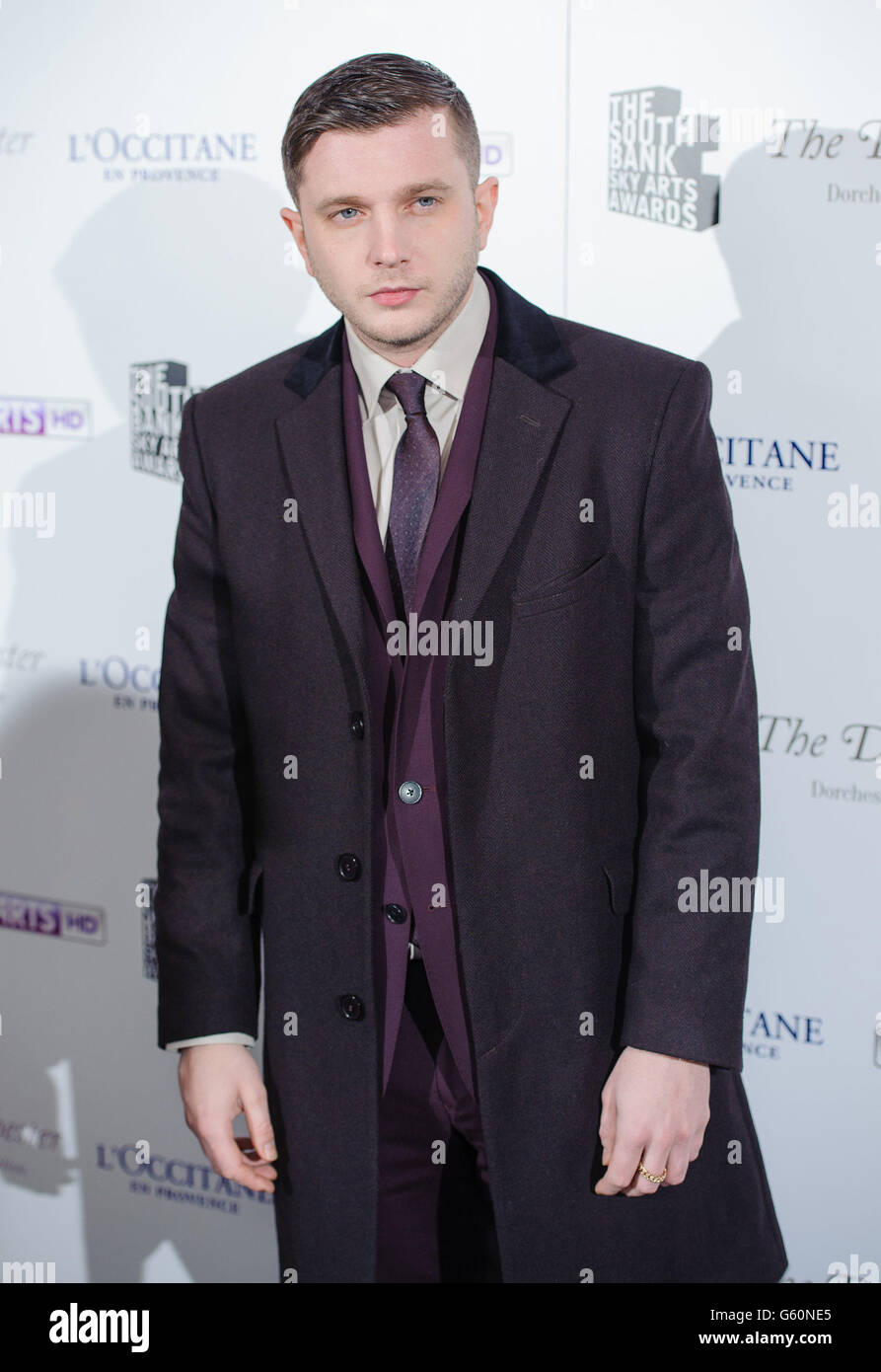 Ben Drew also known as Plan B, arriving at the Sky Arts South Bank ...