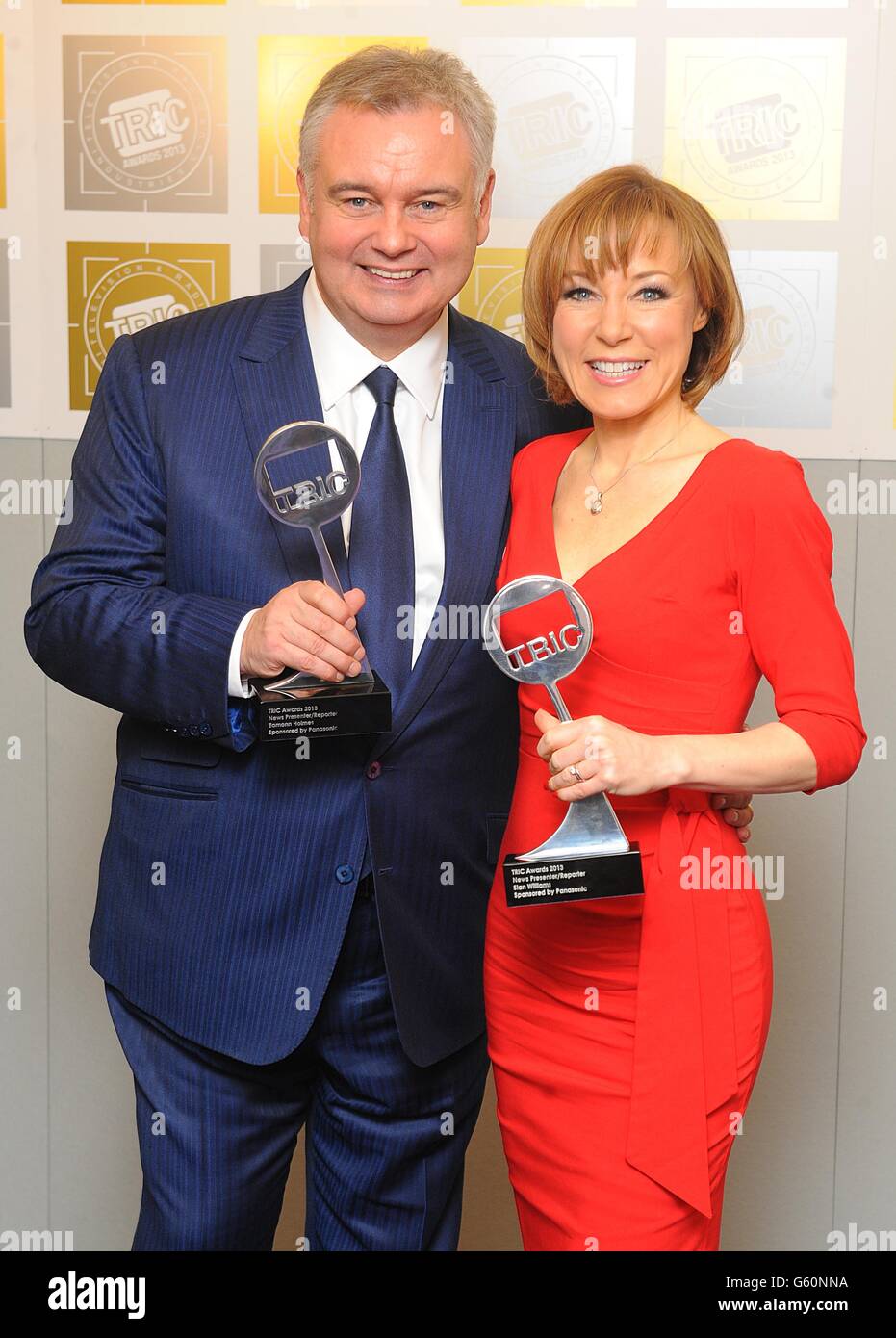 News Presenter/ Rporter winners Eamonn Holmes and Sian Williams at the ...