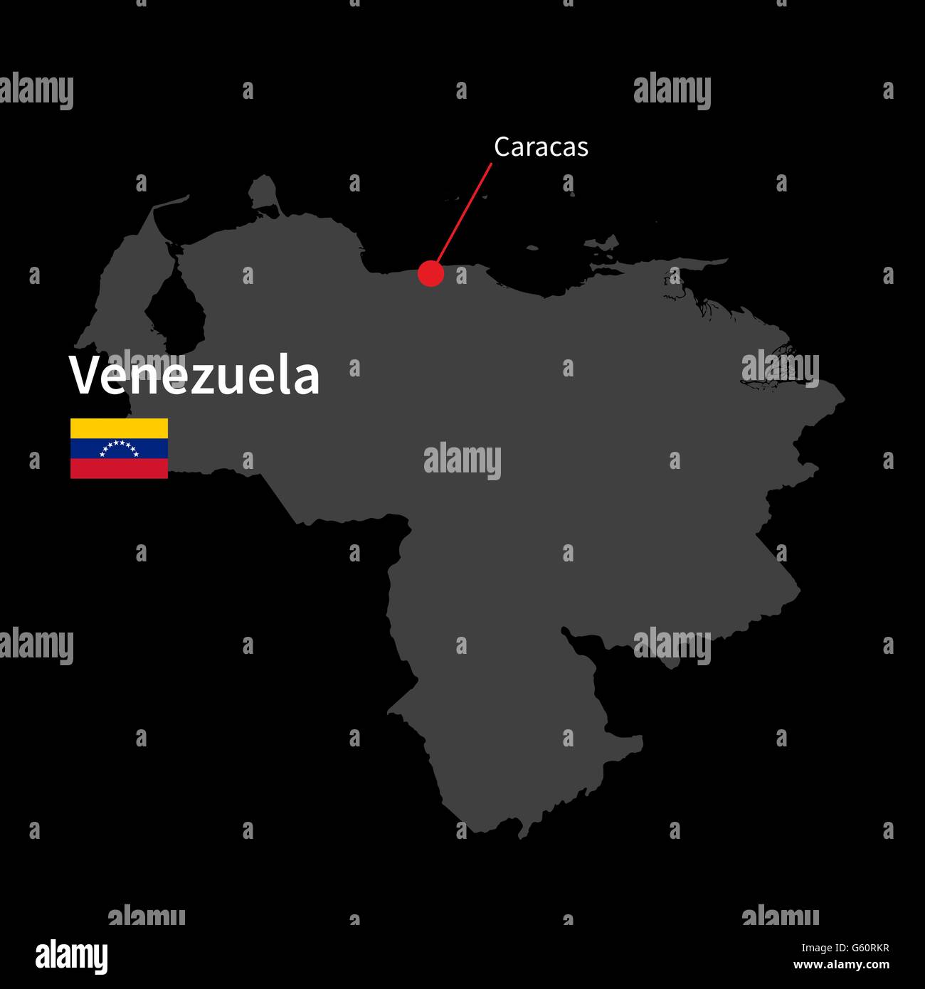 Venezuela Major Cities And Capitals