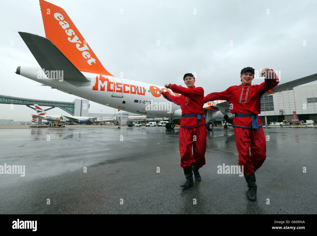 easyJet launch new Moscow route Stock Photo - Alamy