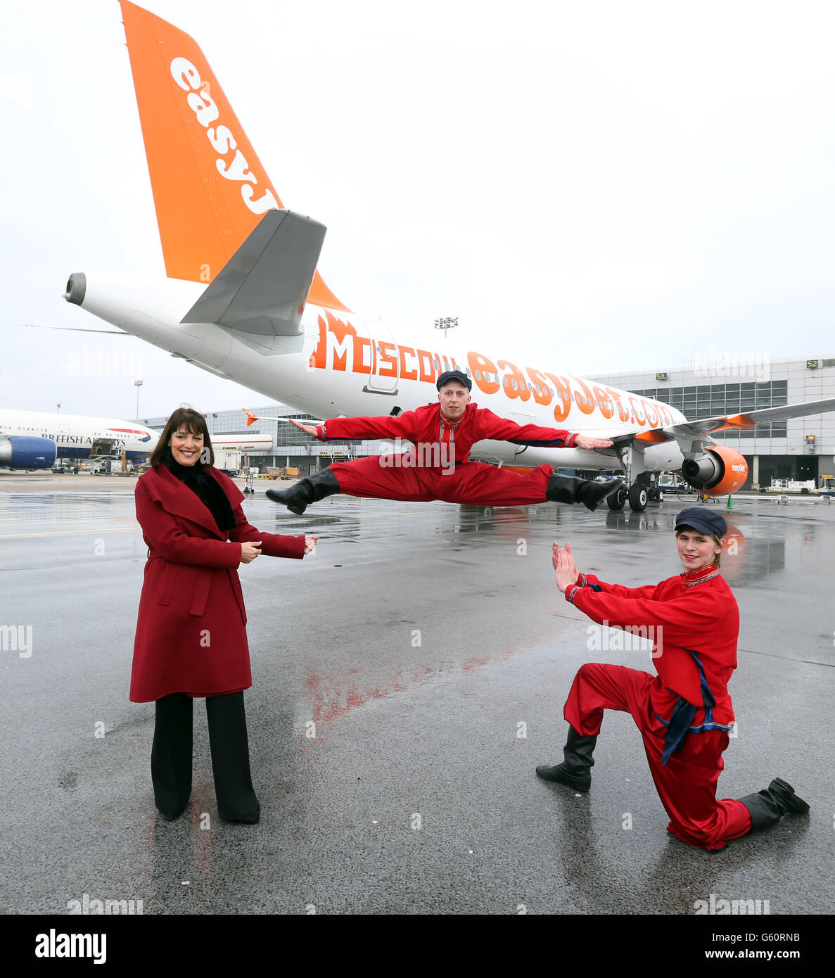 easyJet launch new Moscow route Stock Photo - Alamy