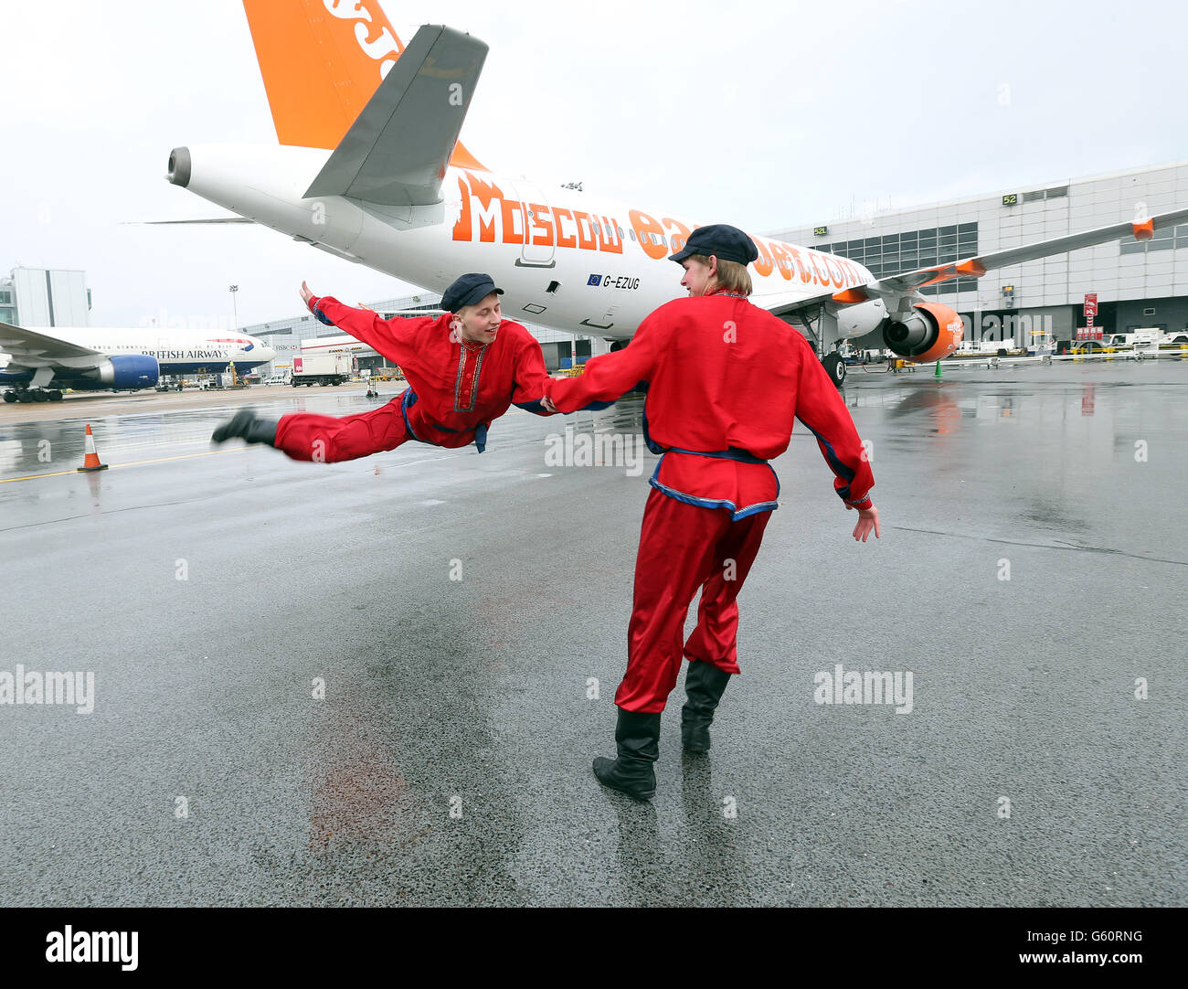 easyJet launch new Moscow route Stock Photo - Alamy