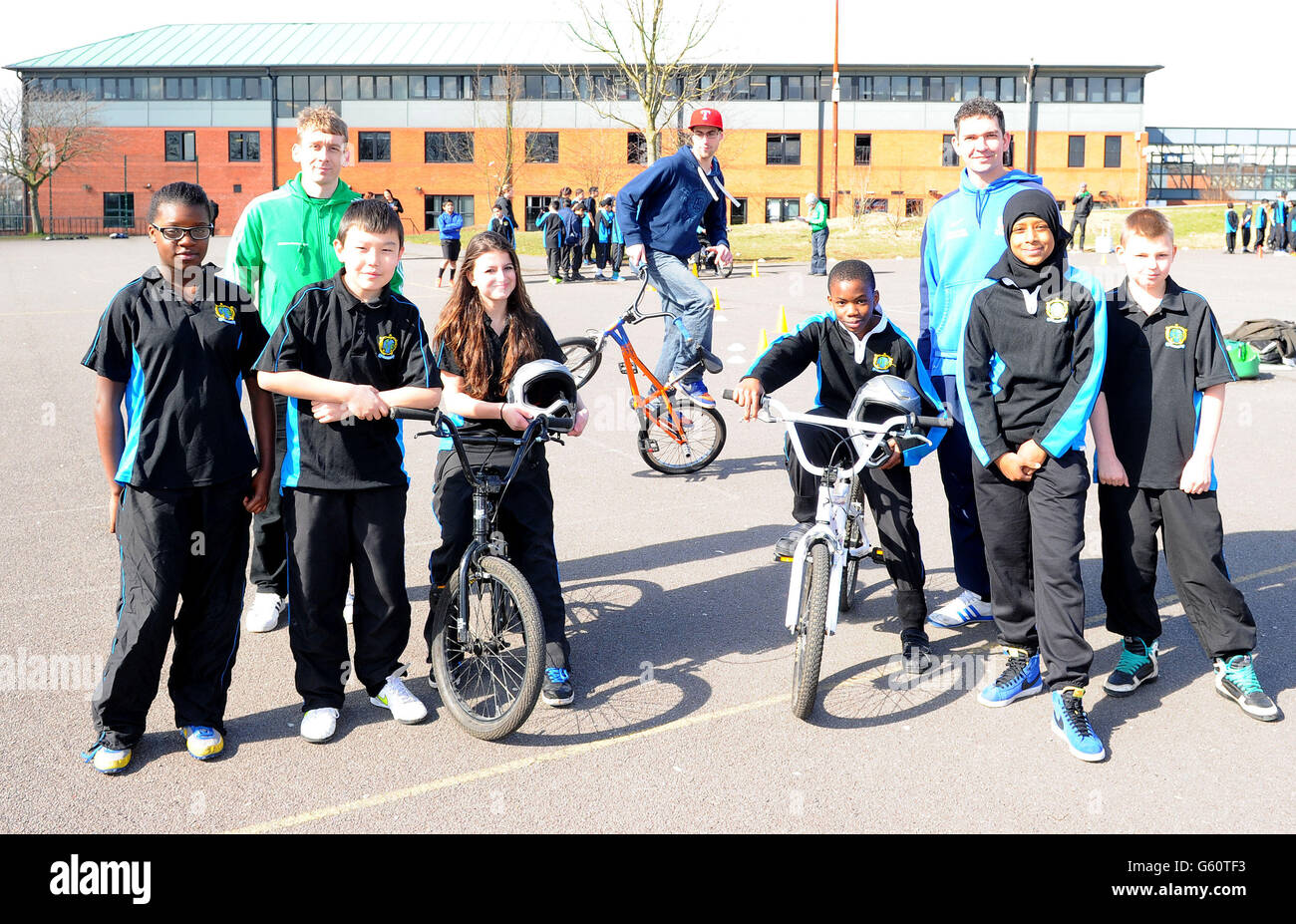 Cycling - BMX SuperX Project Legacy Photocall - Abraham Moss School ...