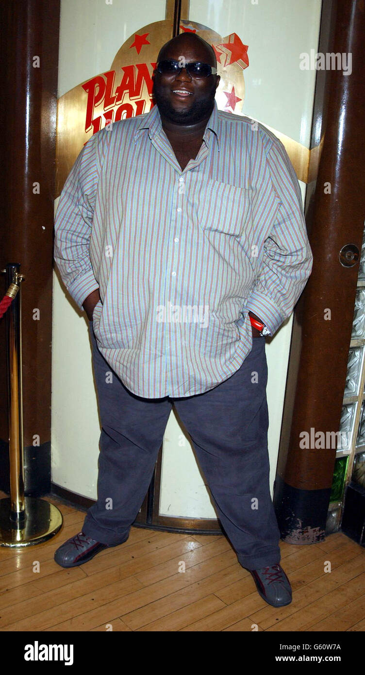 Actor Ade (Tyrone from the movie Snatch) arrives for a private ...