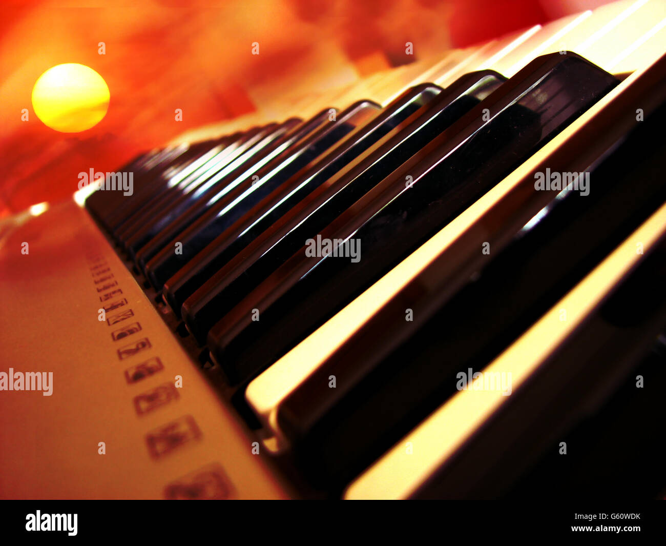Piano at sunset hi-res stock photography and images - Alamy