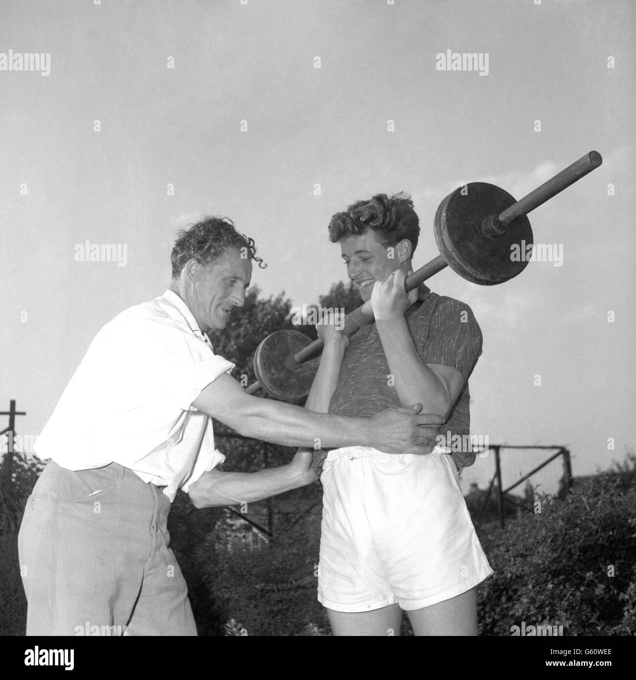 Football coach wally ardron hi-res stock photography and images - Alamy