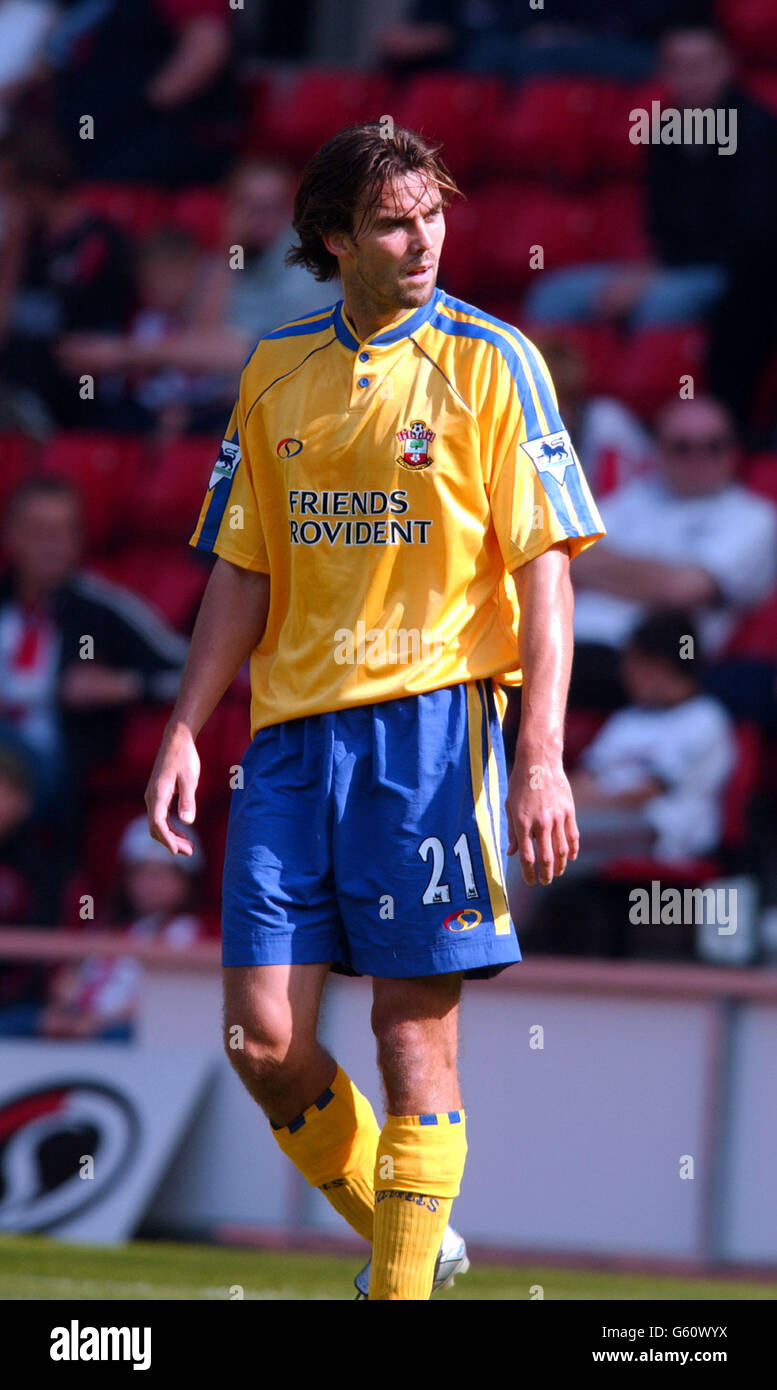 Southampton's Jo Tessem in action during the pre-season friendly game ...