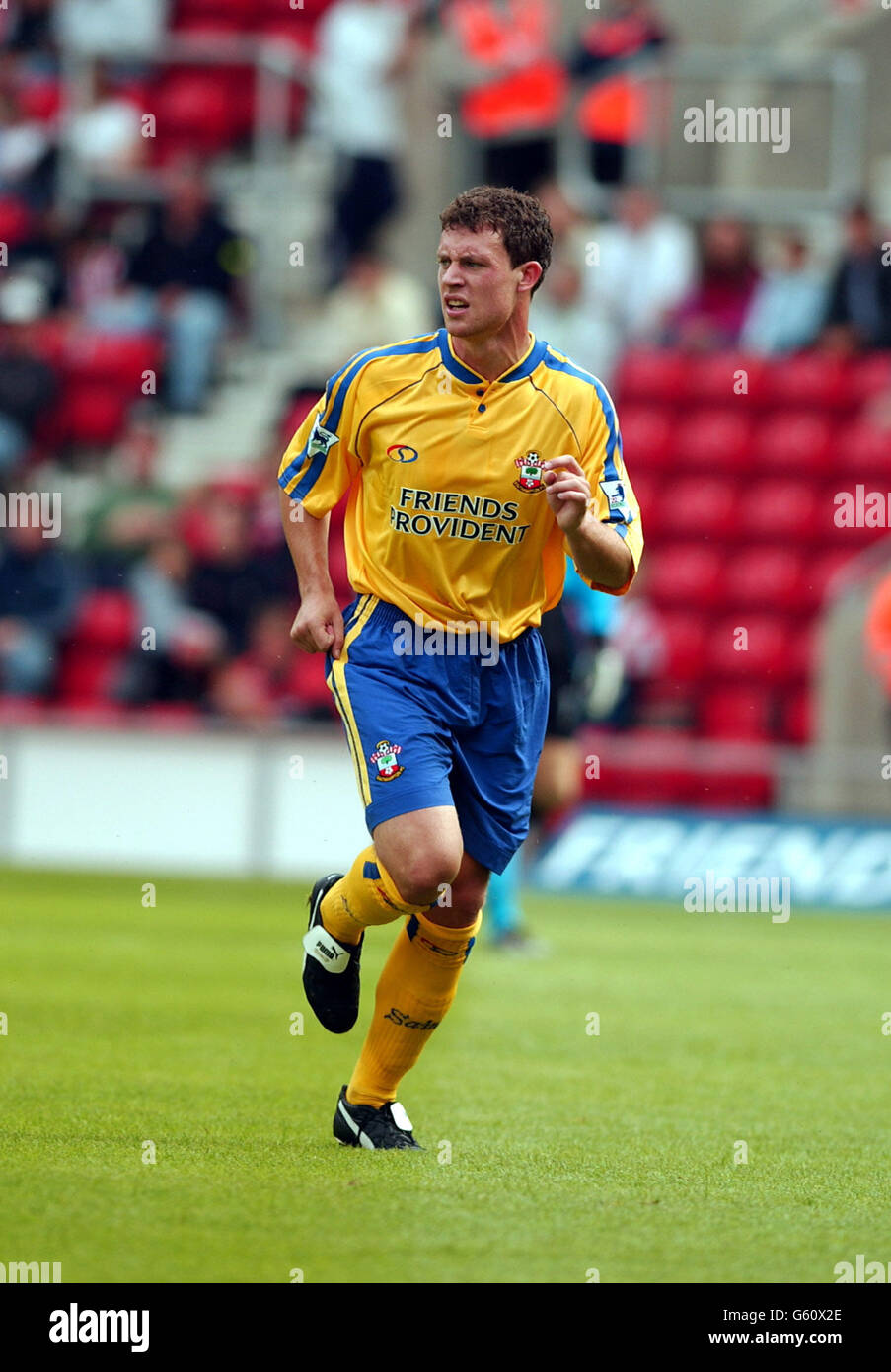 Wayne Bridge in action during the pre-season friendly game between ...