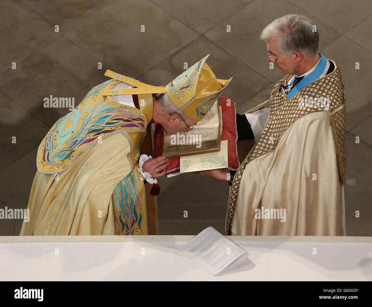 Archbishop of Canterbury Enthronement Stock Photo - Alamy