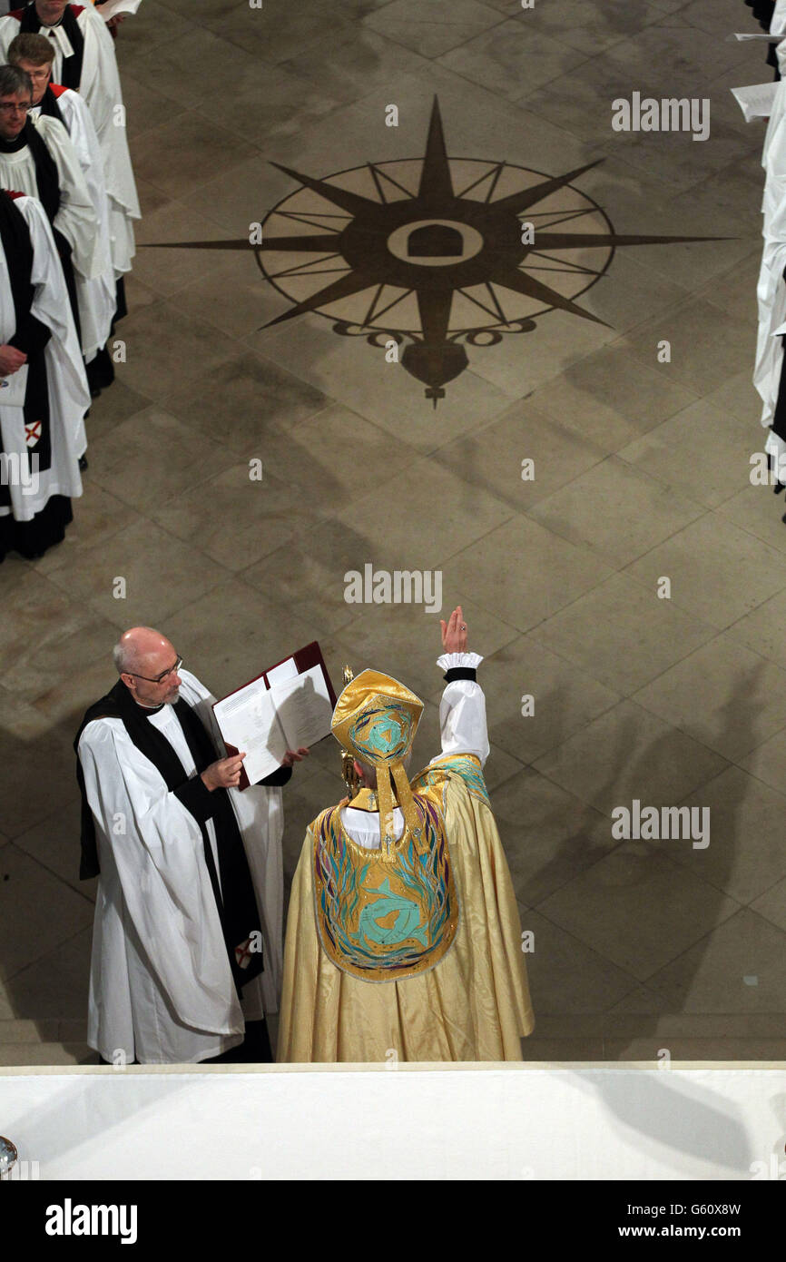 Archbishop of Canterbury Enthronement Stock Photo - Alamy