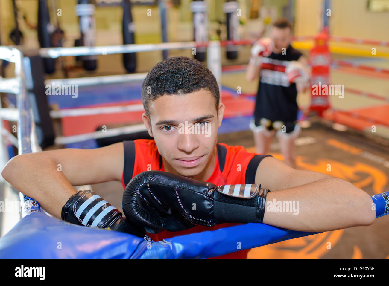 Teen boxer hi-res stock photography and images - Alamy