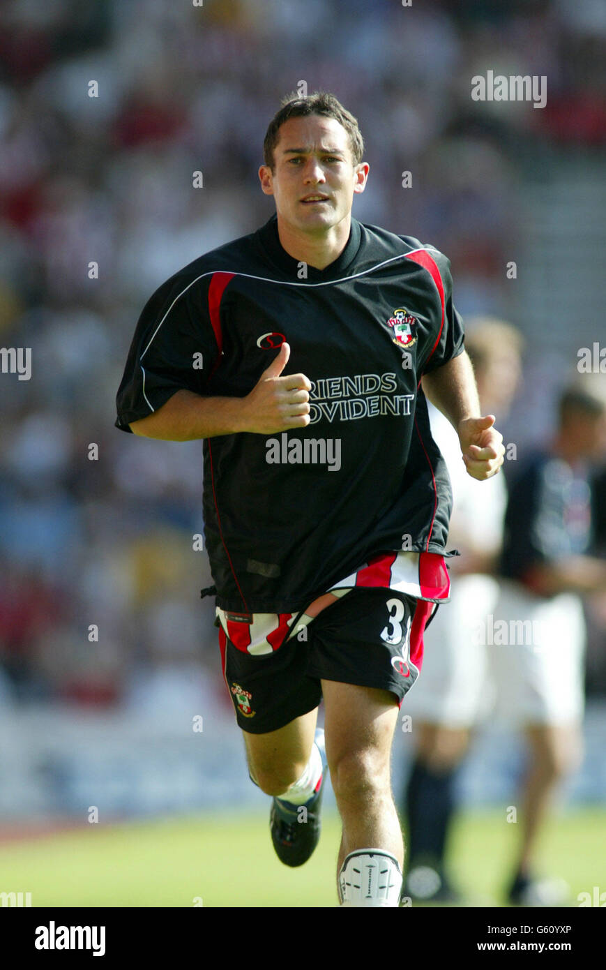 Paul Telfer in action for Southampton during the Barclaycard ...