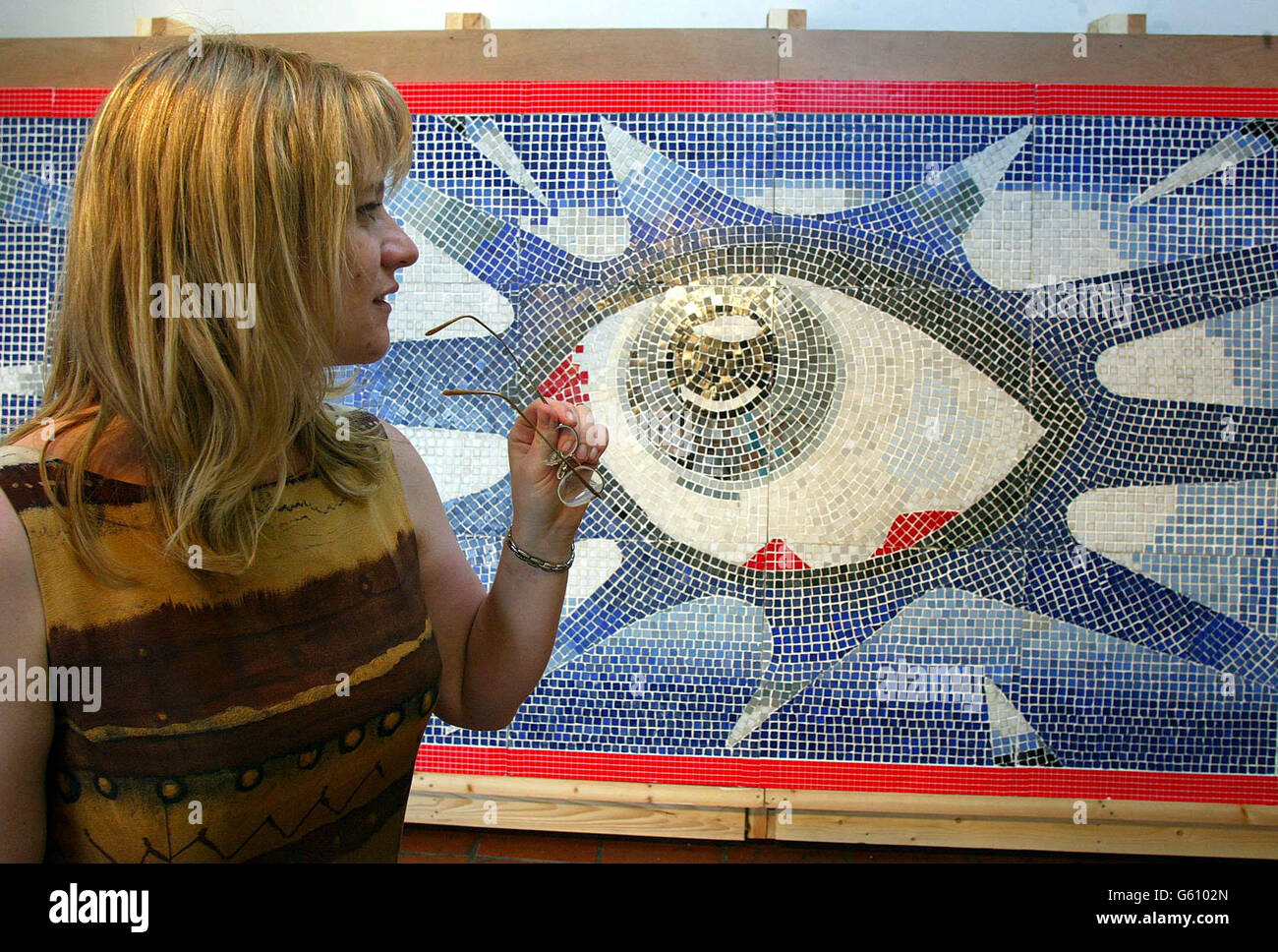 Lennons magic eye swimming pool hi-res stock photography and images - Alamy