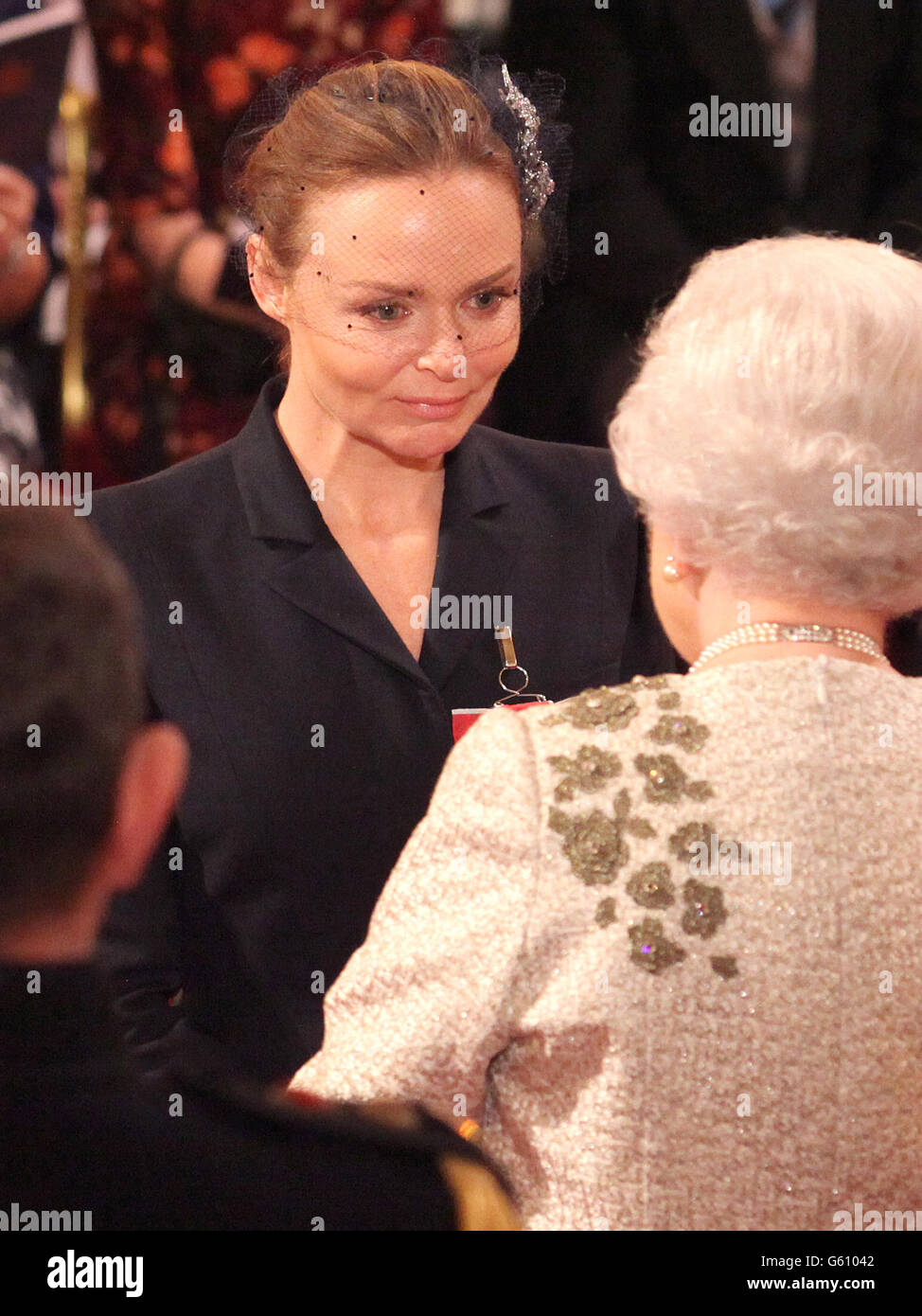 Officer british empire obe medal investiture ceremony in buckingham ...