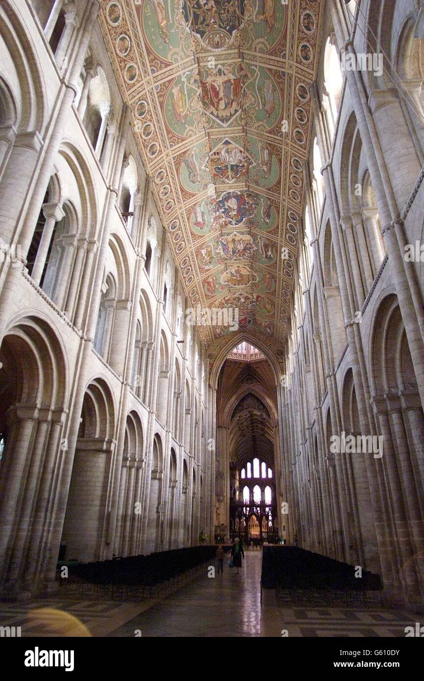 Interior of Ely Cathedral Stock Photo - Alamy