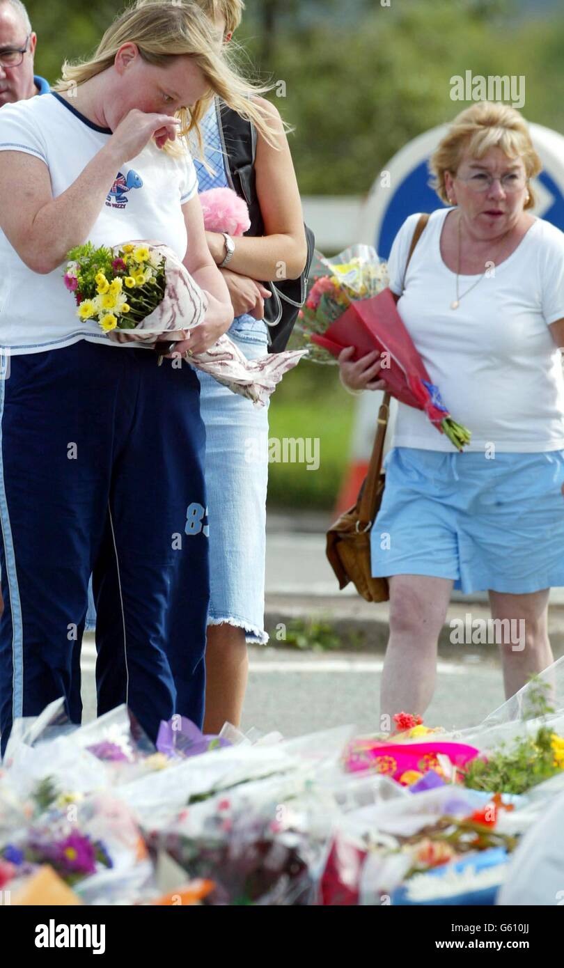 In tribute to holly wells and jessica chapman hi-res stock photography ...