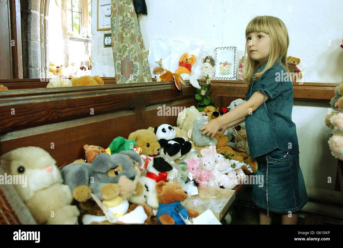 In memory of holly wells and jessica chapman hi-res stock photography ...