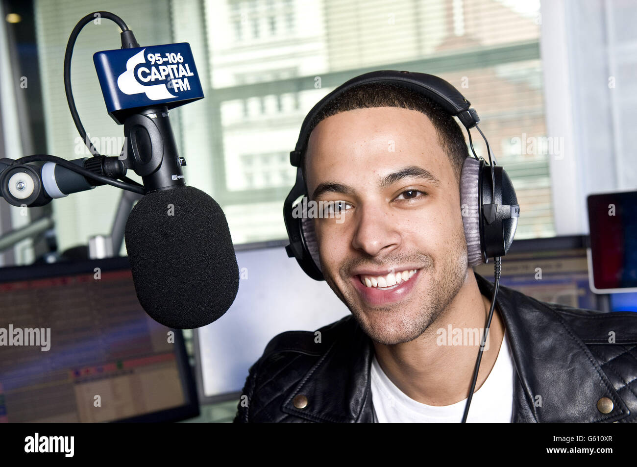New Capital FM DJ Stock Photo - Alamy