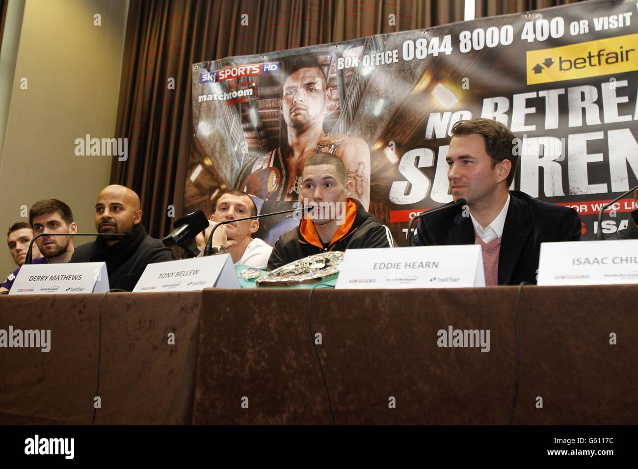 Boxing - Liverpool Fight Night Press Conference - Hilton Hotel Stock ...