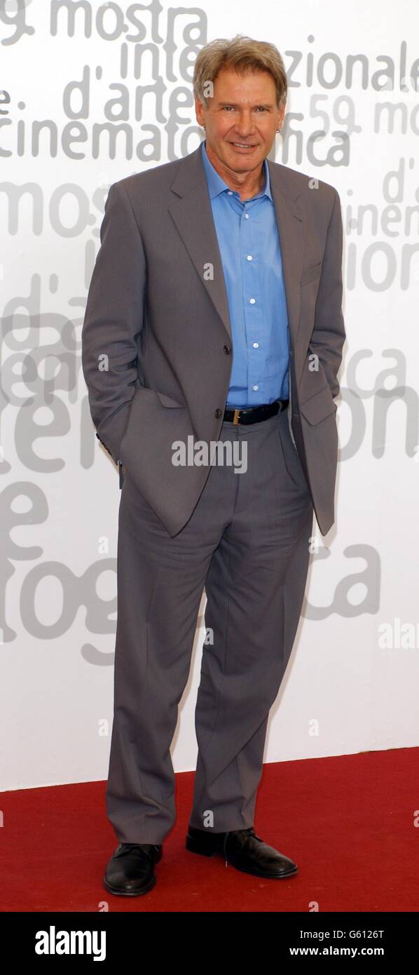 Actor Harrison Ford during a photocall to promote his new film 'K-19 ...